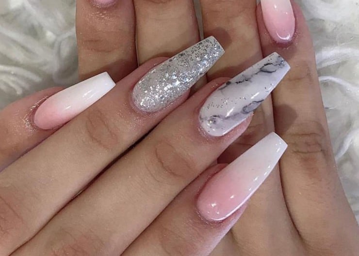 70 Trendy Designs Acrylic Nails To Try Once | Polish and Pearls
