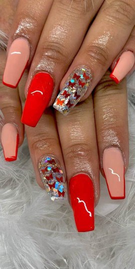 All the Gorgeous 24 Red Ombre Nails You'll Want To Wear Now | Polish ...