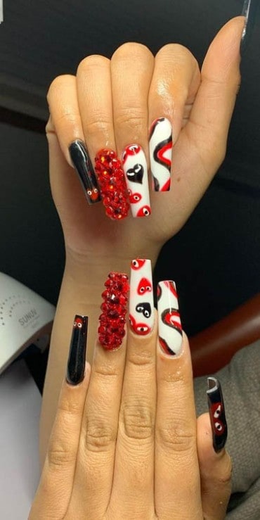 All the Gorgeous 24 Red Ombre Nails You'll Want To Wear Now | Polish ...