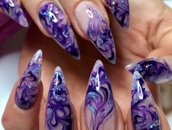 26 Amazing Purple Nails Ideas That Will Make Your Jaw Drop | Polish and ...