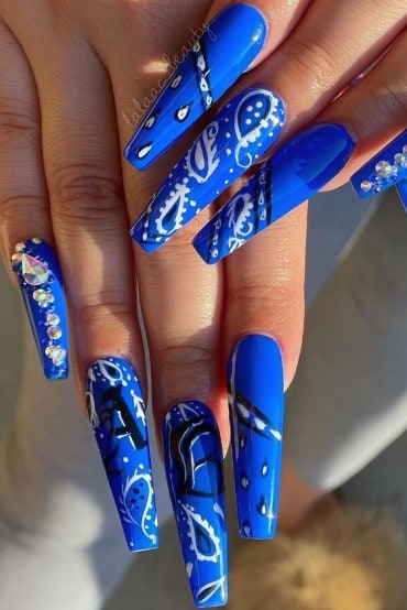 15 Amazing Modern Paisley Nails Designs Will Impress Anyone You Meet ...