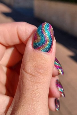 22 Teal Color Nails That Will Make Anyone's Heart Melt | Polish and Pearls