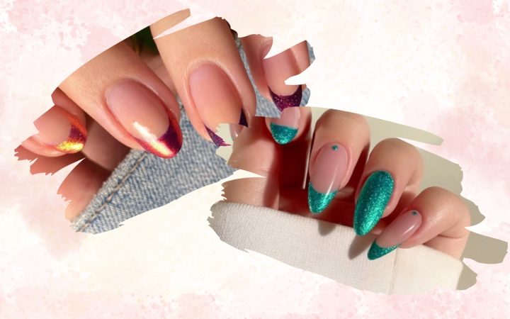 25 Glitter French Tips Designs to Light Up Your Nails | Polish and Pearls