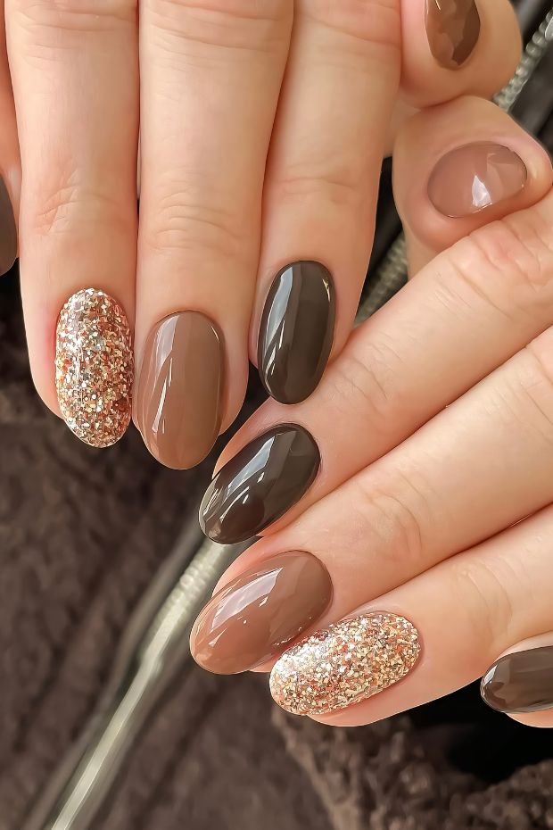 28 Stunning Fall Color Nail Designs to Match Your Autumn Wardrobe ...