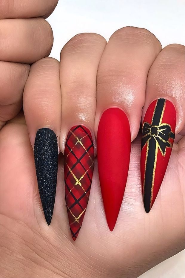 13 Matte Red Nails That Define Cool Confidence | Polish and Pearls