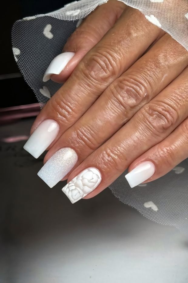 15 Pure White Nails for Clean Modern Beauty | Polish and Pearls