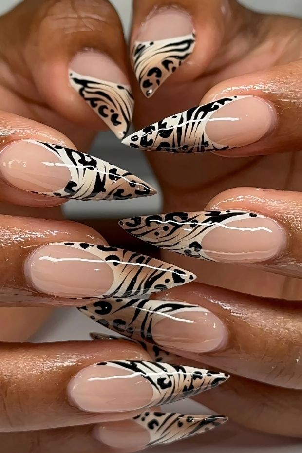 11 Wild Zebra Nails with Animal Print Appeal | Polish and Pearls