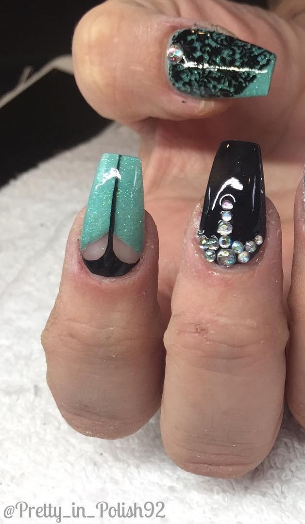 Get a Fresh Look with These Reverse Manicure Nail Designs | Polish and ...