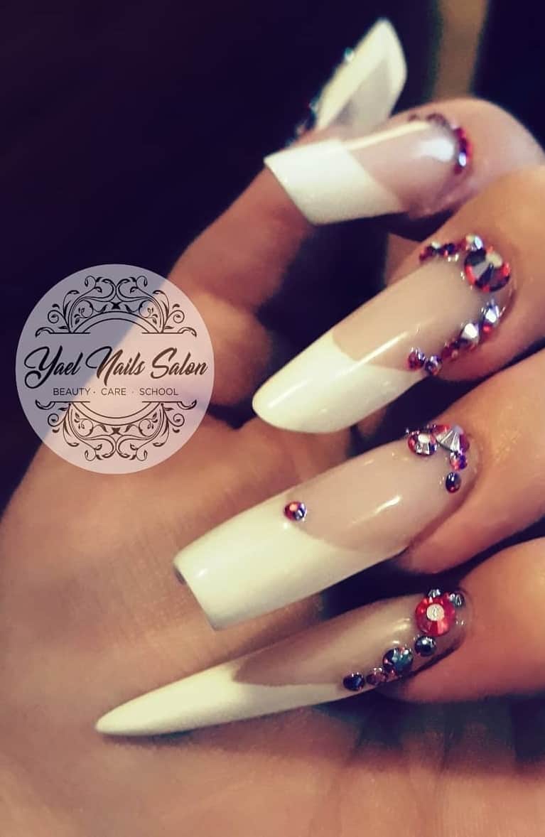 Get a Fresh Look with These Reverse Manicure Nail Designs | Polish and ...