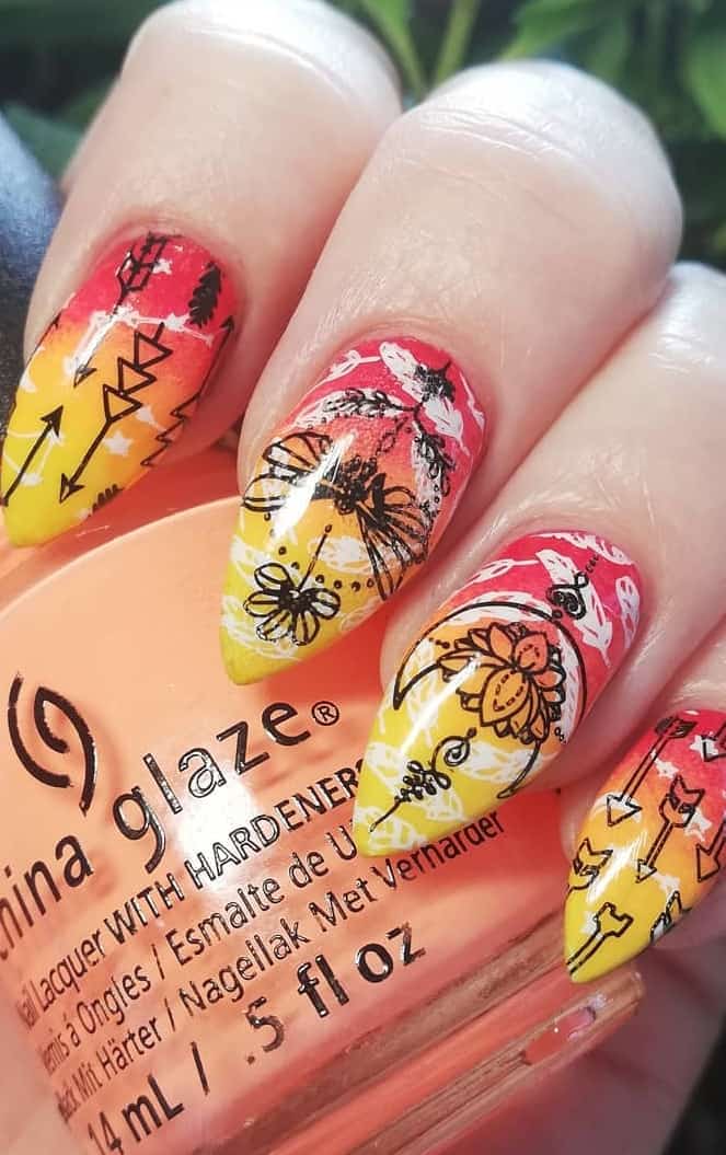 23 Amazing Pointed Nails For Inspiration | Polish and Pearls