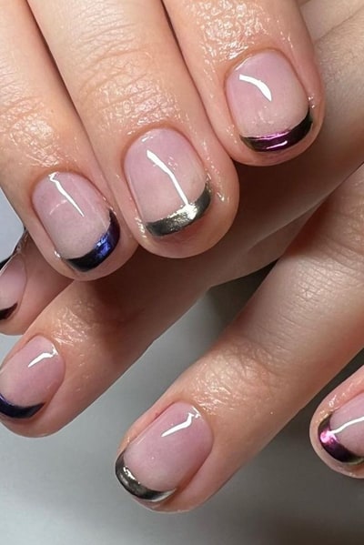 22 Metallic Nail Art Designs Every Girl Needs to Try | Polish and Pearls