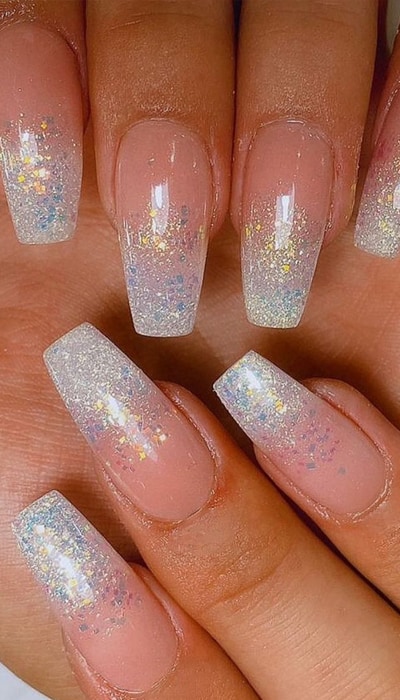 20 Chic and Trendy Glitter Ombre Nails That Are Perfect For You ...